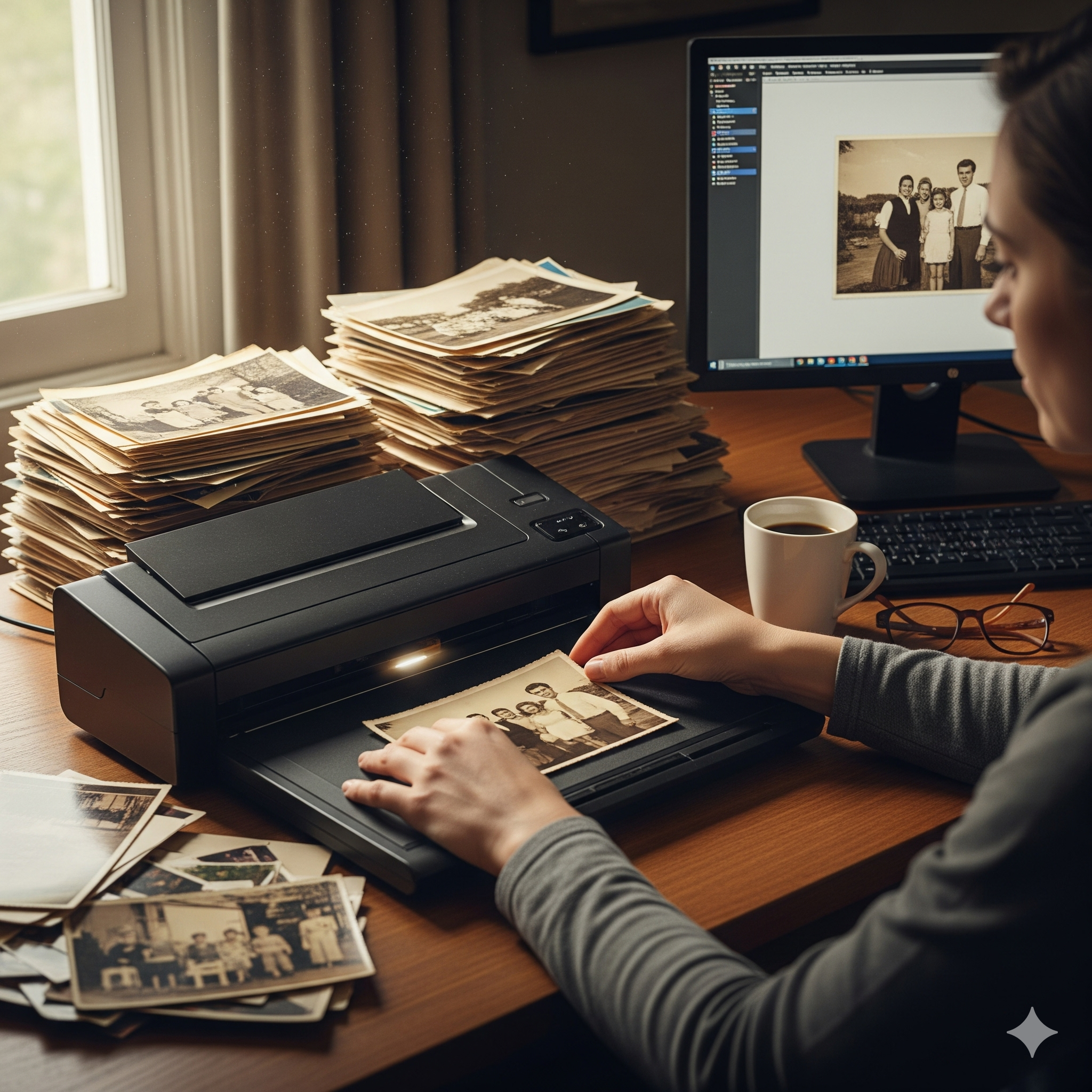 How to Convert Old Photos into Digital Formats for Archiving ...